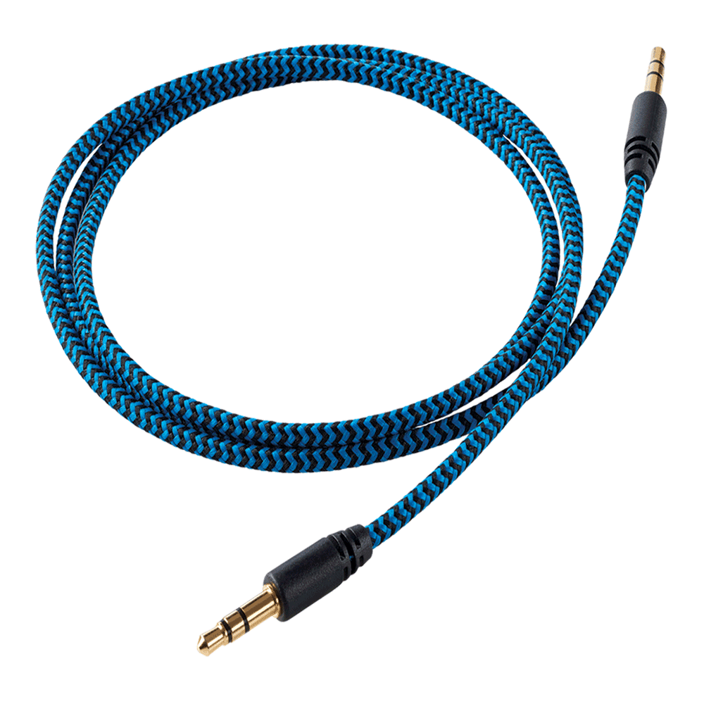 Auxillary Cable for Music Device 1m Blue - iPhone, Samsung, Android ...
